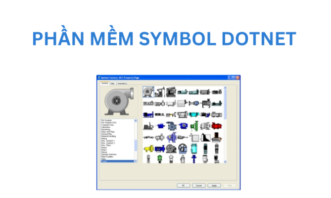 Phần mềm Symbol factory Dotnet - Học Lập Trình Plc