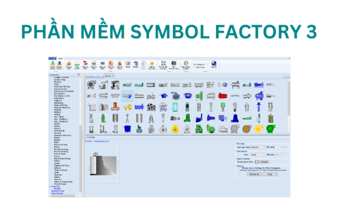Phần mềm Symbol Factory 3 - Học Lập Trình Plc